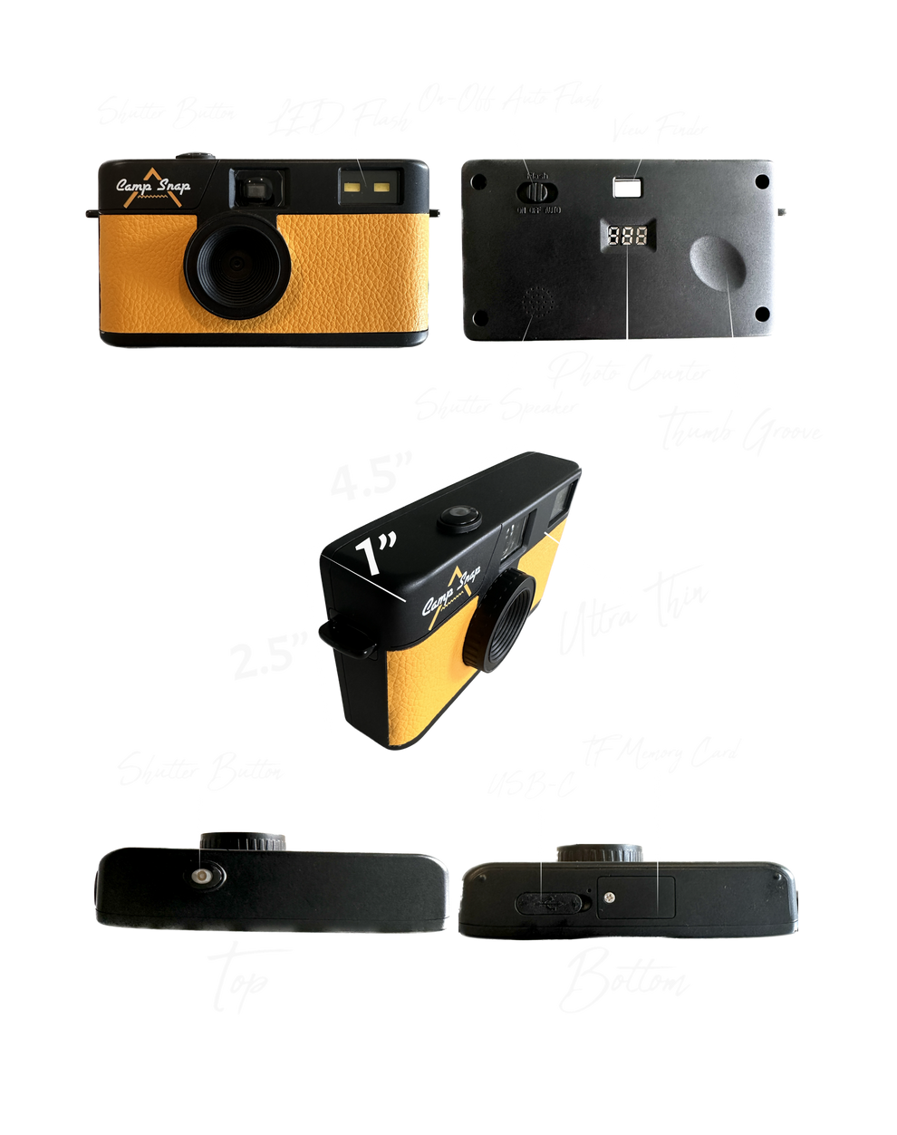 Screen-Free Digital Camera For Kids Going To Summer Camp – Camp Snap Ltd