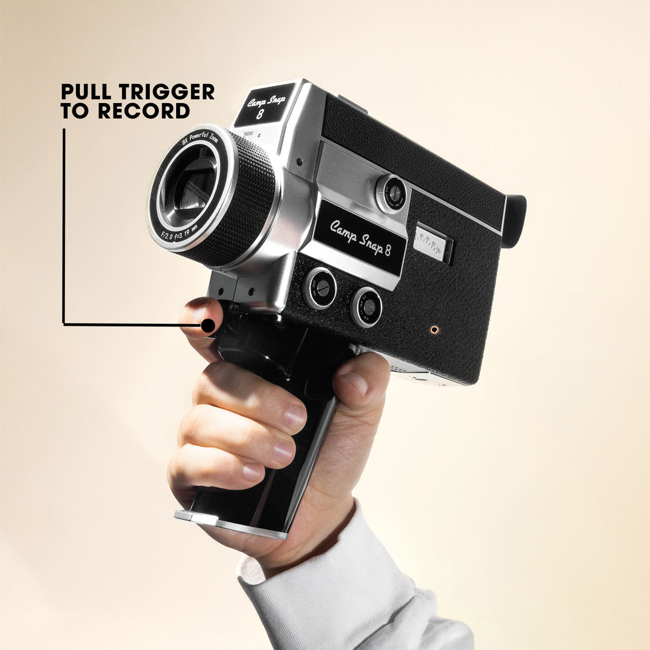 CS8 Point and Shoot Video Camera | Camp Snap