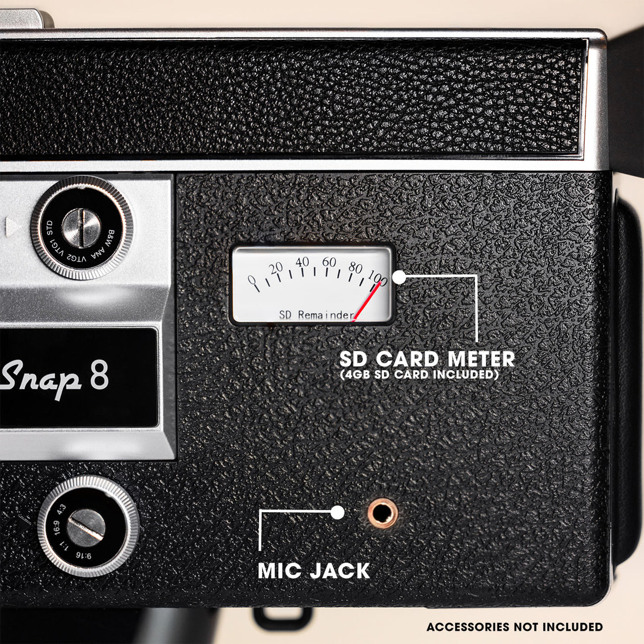 CS8 Point and Shoot Video Camera | Camp Snap
